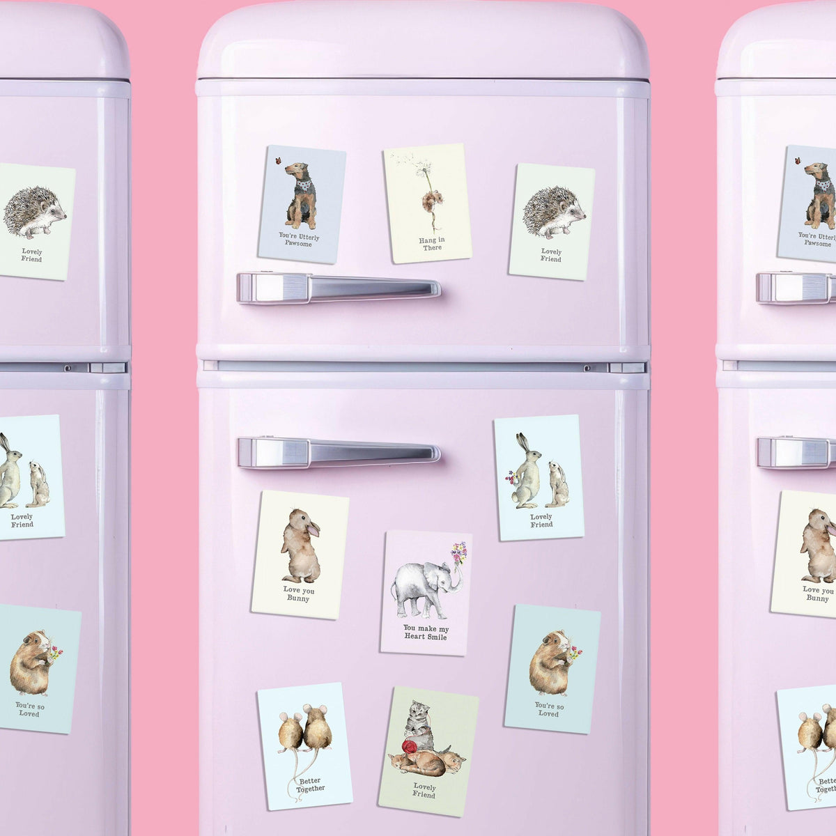 Bunny Fridge Magnet | Crumble and Core Matte Finish UK Made