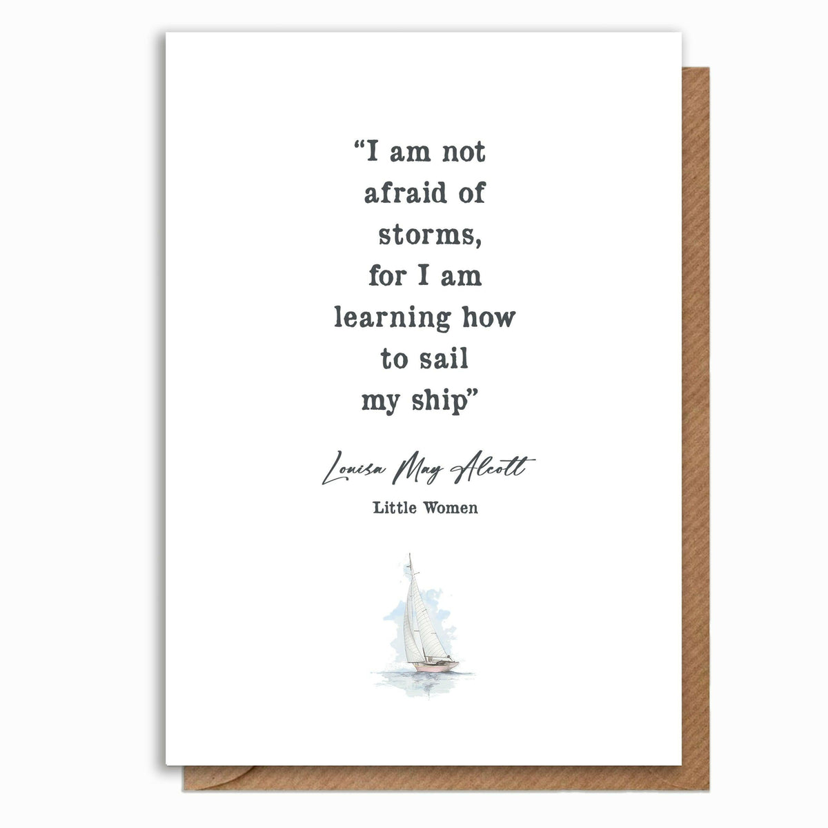 A6 Greeting Card | Crumble And Core Hand Finished Ribbon