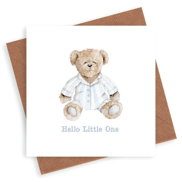New Baby Card | Crumble and Core Luxury Baby Boy Card